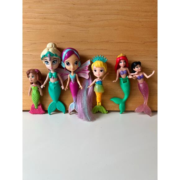 Barbie | Toys | Mermaid Doll Lot Swimways Lakeshore Learning Disney ...